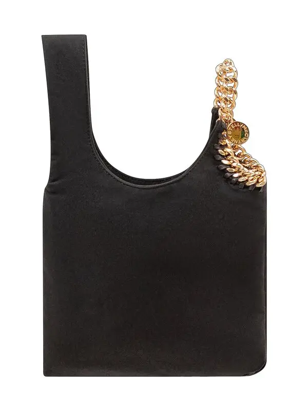 Stella McCartney Falabella Mini Wristlet Handbag - Black