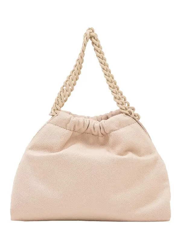 Stella McCartney Couloir Drawstring Shoulder Bag - Pearl