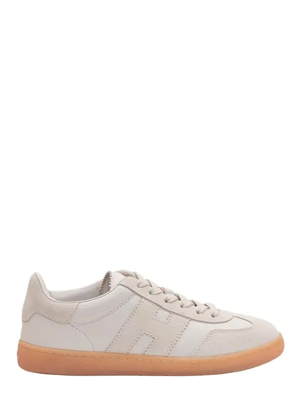 Hogan Cool Leather Sneakers - Yogurt