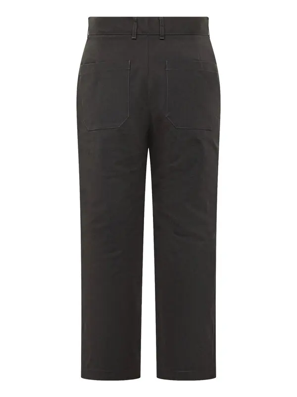 Studio Nicholson Modern Tailored Trousers - Black