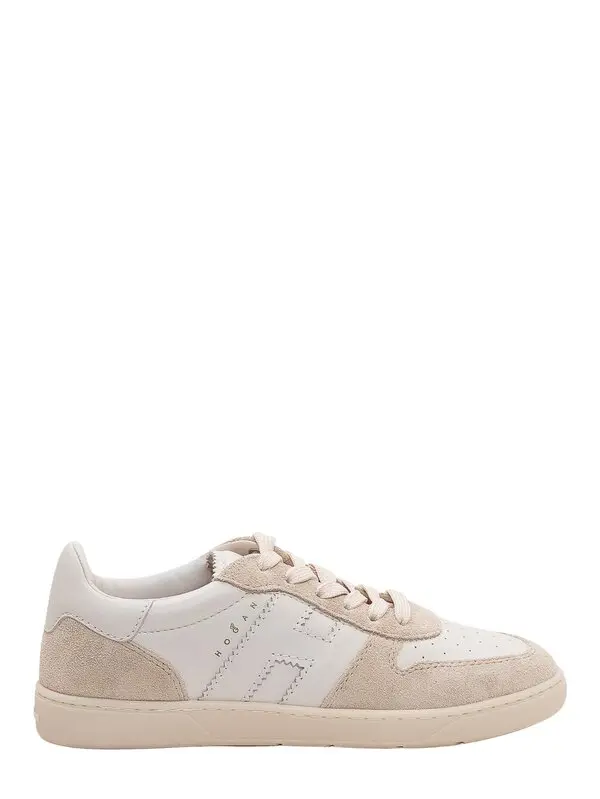 Hogan Low Top Sneakers - Yogurt