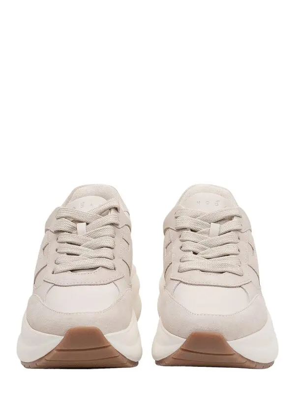 Hogan Leather Sneakers - Yogurt