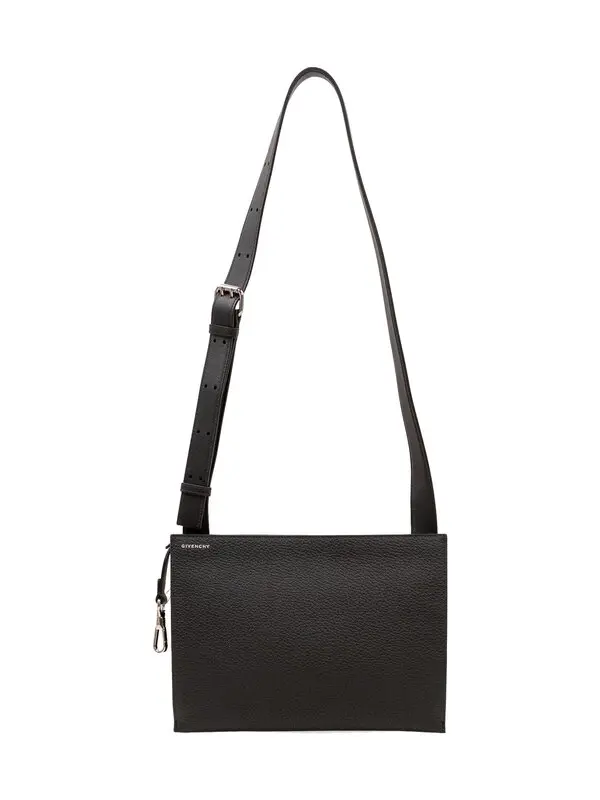 Givenchy Calf Leather Mini Pouch Handbag - Black