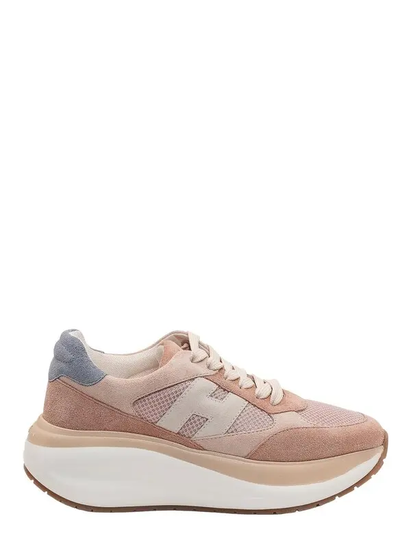 Hogan H714 Leather Sneakers - Grigio
