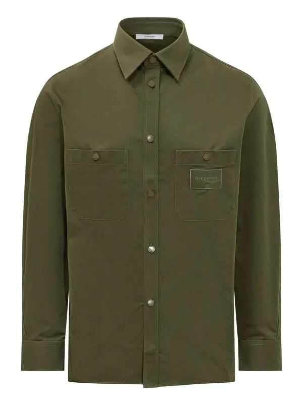 Givenchy Chic Casual Shirt - Khaki