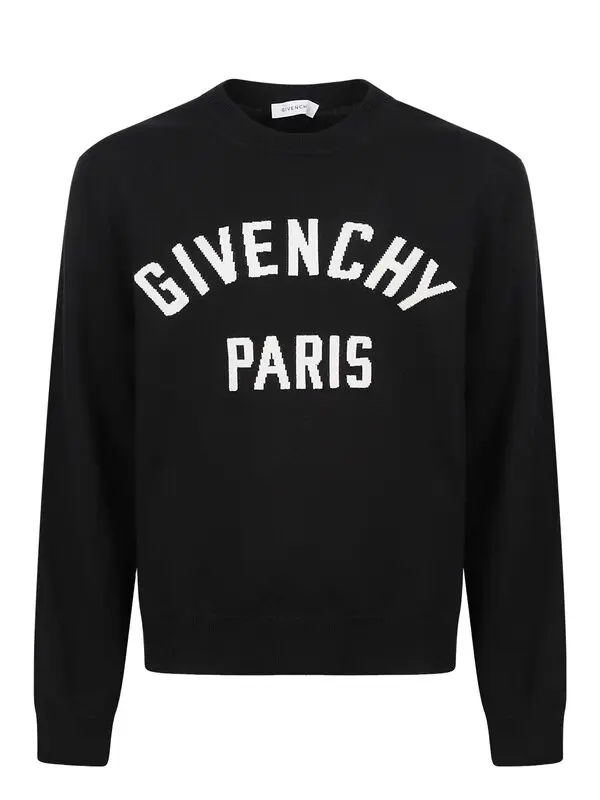 Givenchy Knit Mini Sweater - Black