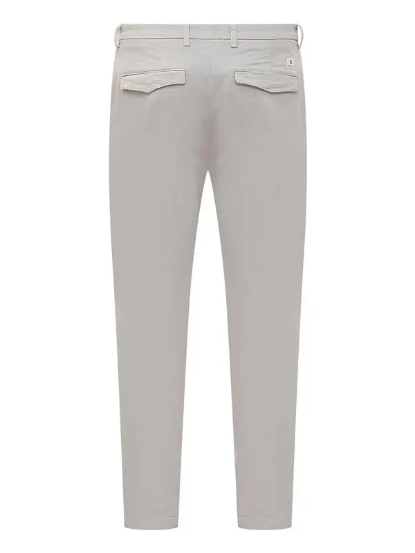 DEPARTMENT5 Trendy Trousers With Unique Print - Stucco