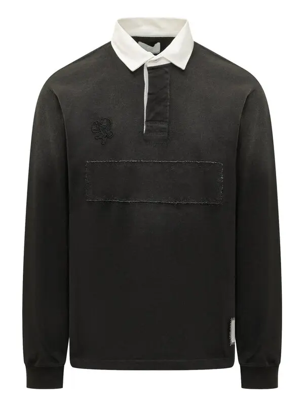 WOC Classic Polo With Front Insert - Black