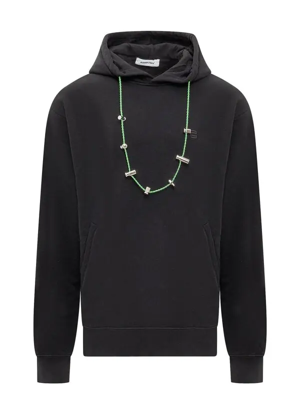 AMBUSH Statement Sweatshirt - Black Multicolor