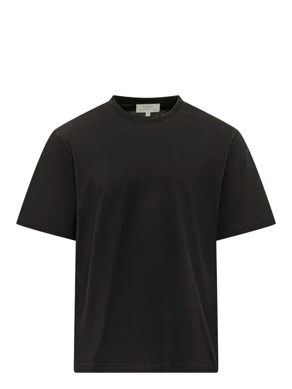 Studio Nicholson Short Sleeve T-shirt - Black