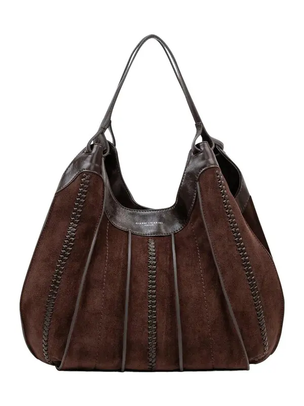 GIANNI CHIARINI Dua Handbag - Espresso