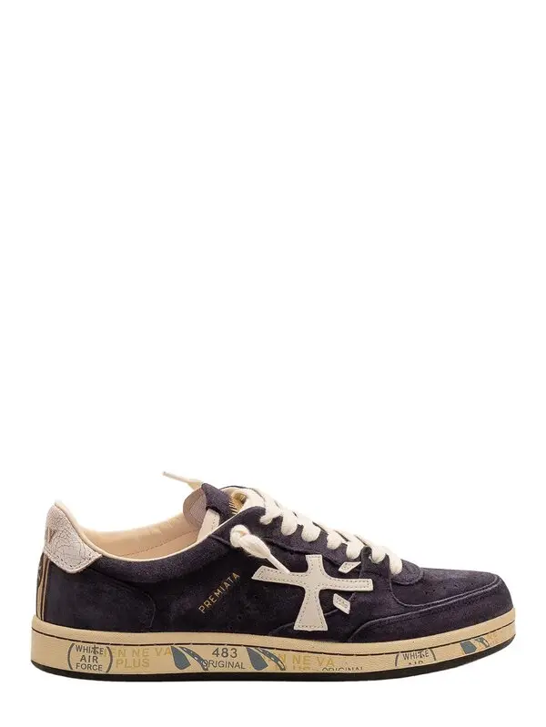 Premiata Low-top Suede Sneakers - Blu