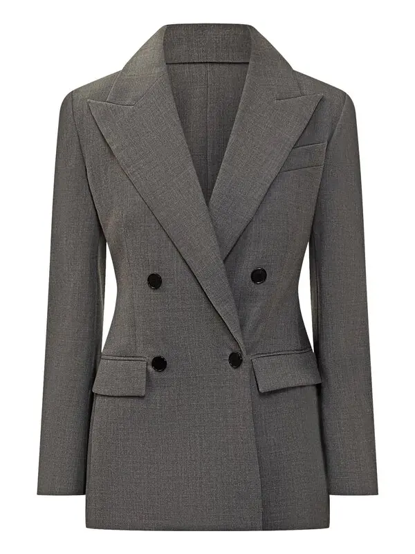 Givenchy Doppio Blazer Medium - Medium Grey