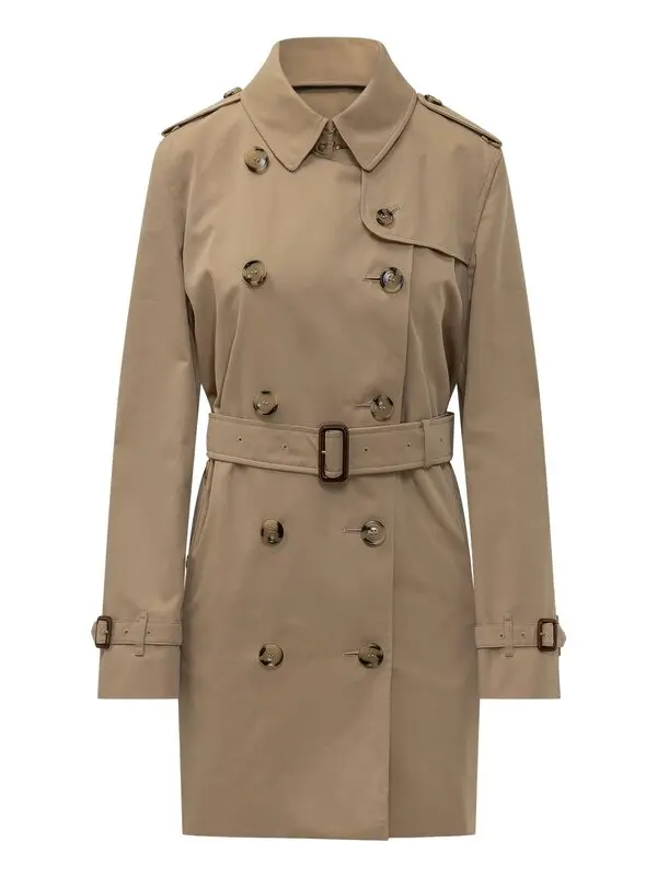 Burberry Mini Trench Coat - Honey