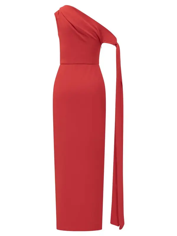 Solace London Mini Suit Dress - Red