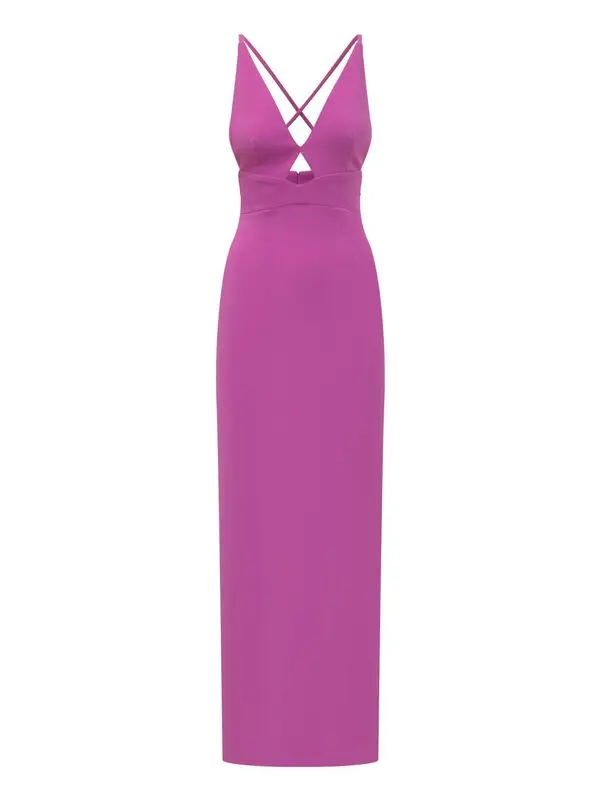 Solace London Tailored Silhouette Long Suit - Pink
