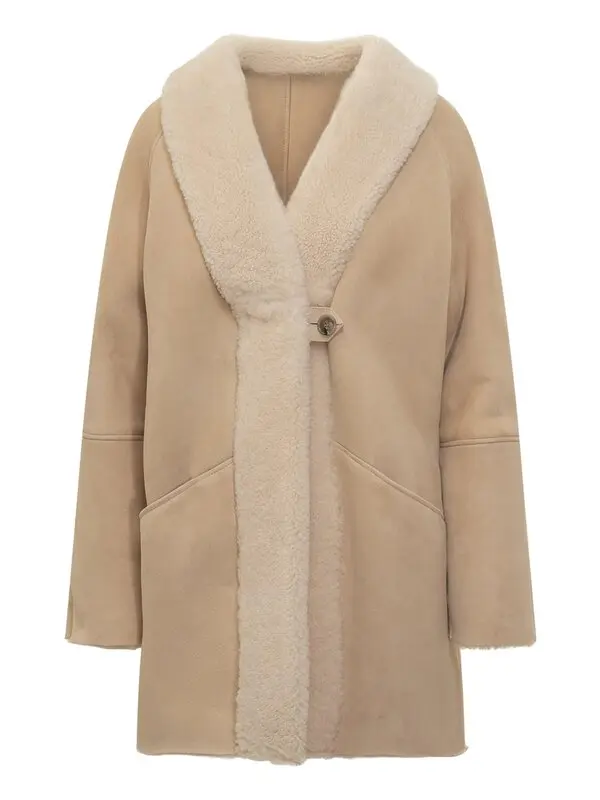 Loulou De Saison Lambskin Jacket - Cream