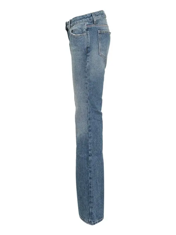 Off-White Jet Set Arrow Denim Jeans - Blue