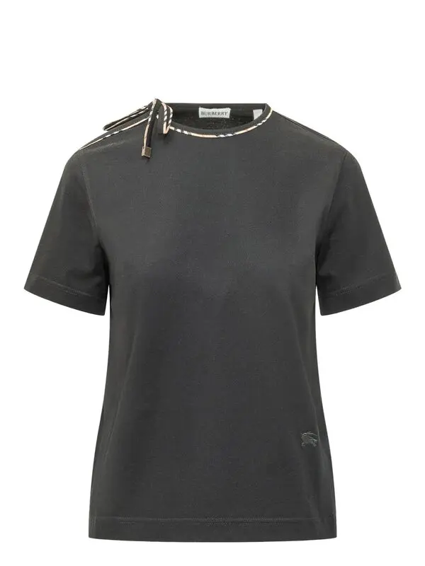 Burberry Frankie Bow T-shirt - Black