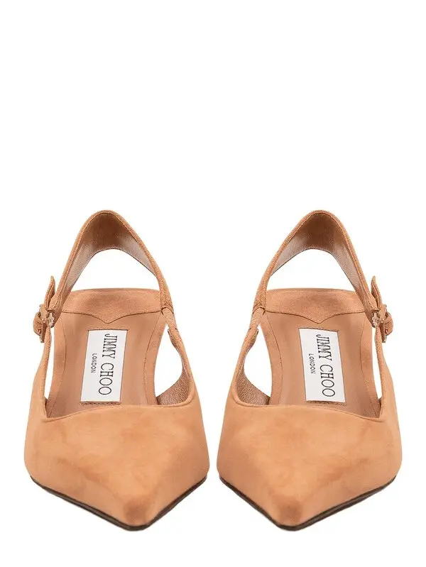 JIMMY CHOO Elegant 50 Jrs Heel - Toffee
