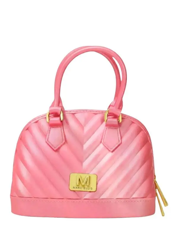 MARC ELLIS Maya Quilted-effect Tote Bag - Pink