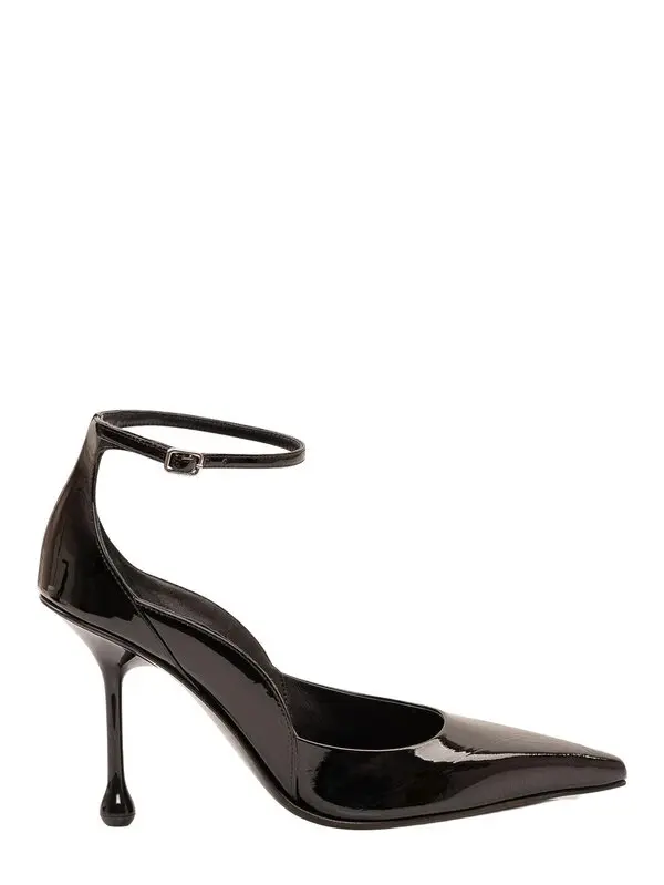 JIMMY CHOO Quinci 95 Heels - Black