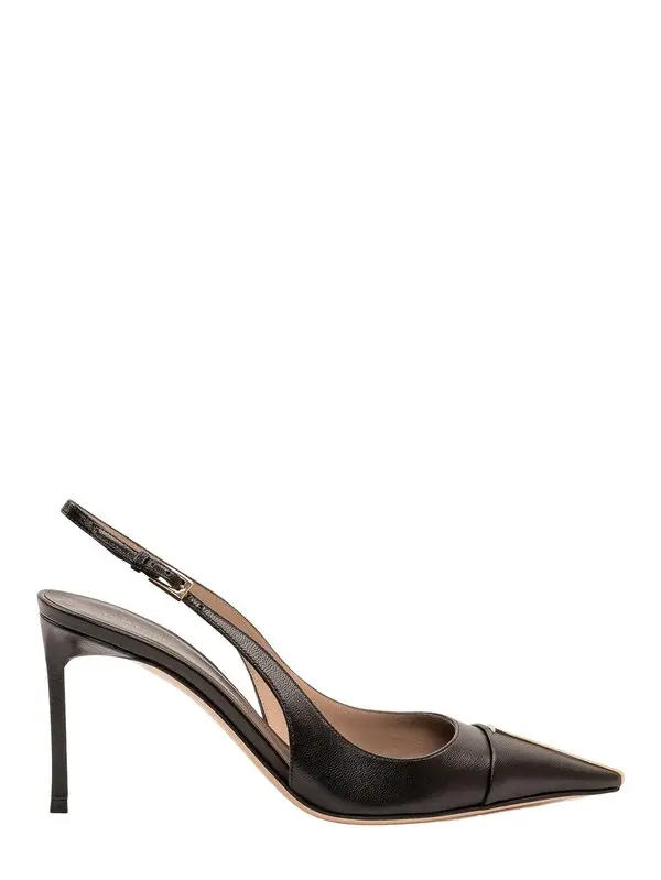 TOM FORD Fashion Slingback Heels - Black
