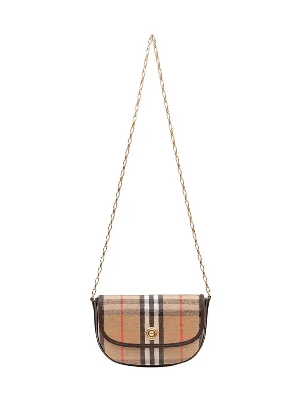 Burberry High-end Chain Clutch - Sand