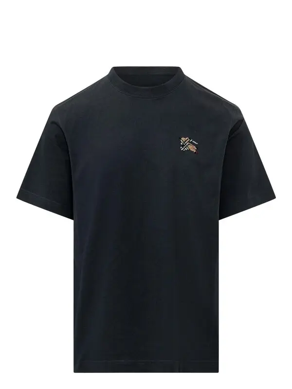 Burberry Seth Ekd Graphic T-shirt - Navy