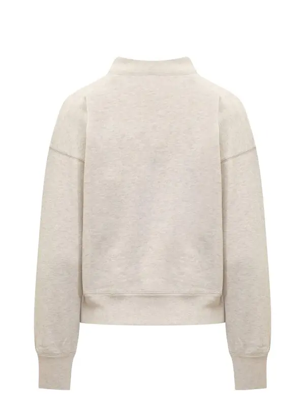 MARANT ETOILE Moby-gz Crewneck Sweatshirt - Ecru