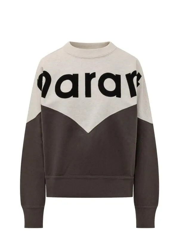 MARANT ETOILE Houston Gz Sweatshirt - Faded Black