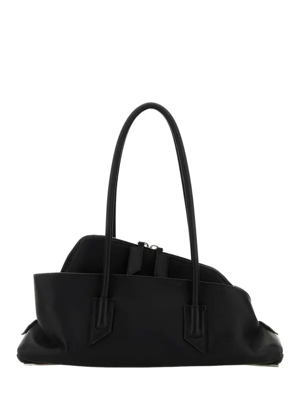Attico Mini Paintsseggiata Shoulder Bag - Black