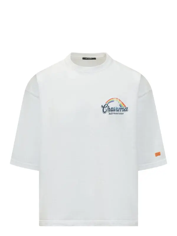 WILLY CHAVARRIA Stampaint T-shirt - White