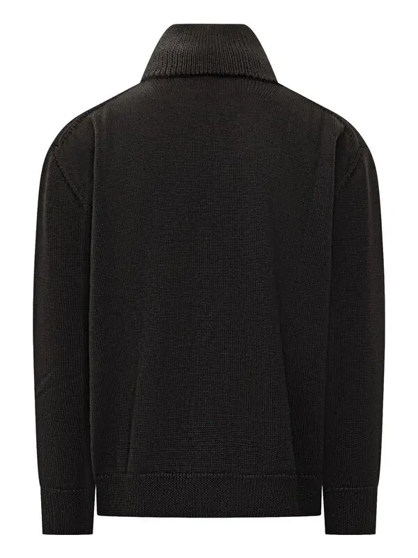 JIL SANDER Lamb Wool Cardigan - 001