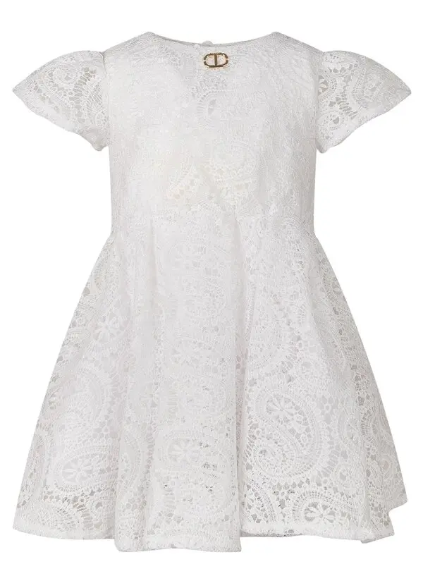 Twin-set Double Layer Dress - Ice