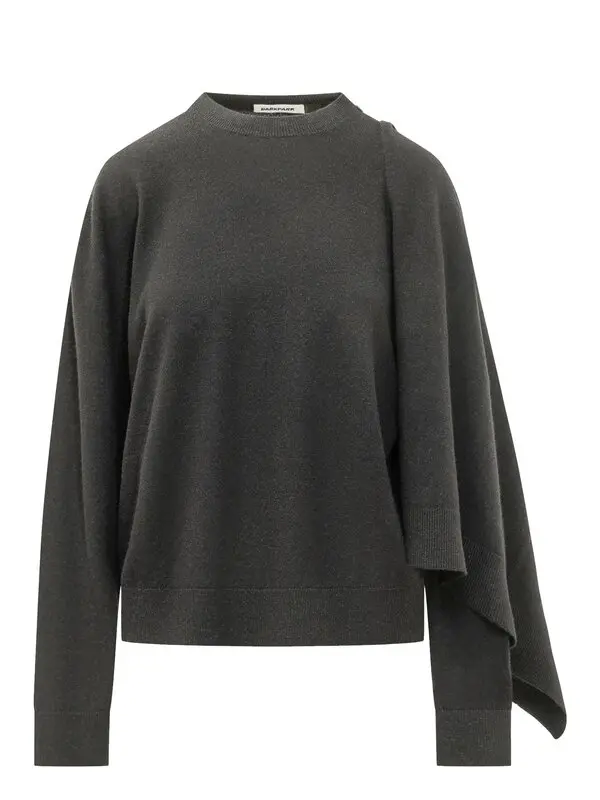 DARKPARK Addison Cashmere-blend Top - Black