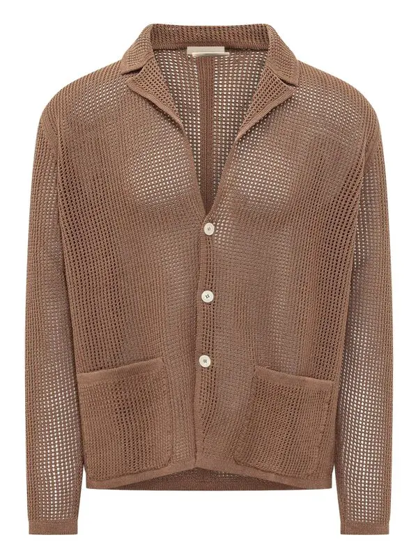 ATOMO FACTORY Lightweight Cardigan - Moro