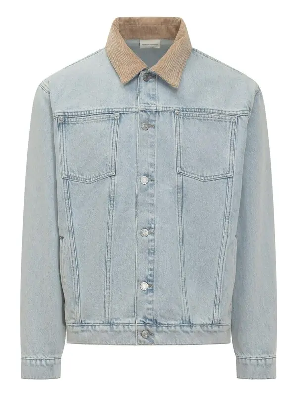 Drole De Monsieur Denim Jacket - Light Blue