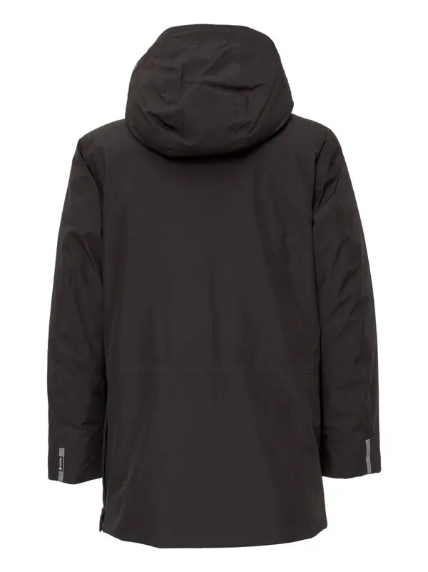 Woolrich Classic Down Jacket With Hood - Nero
