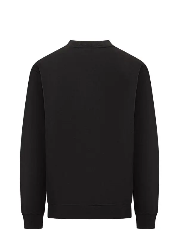 Drole De Monsieur Minimal Logo Sweatshirt - Black