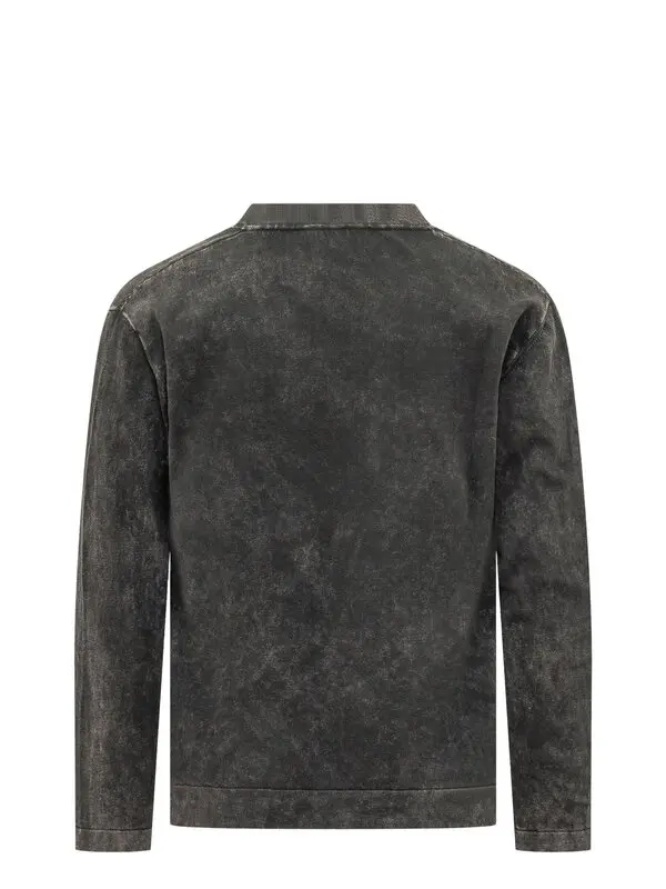 ATOMO FACTORY V-neck Sweatshirt - Nero