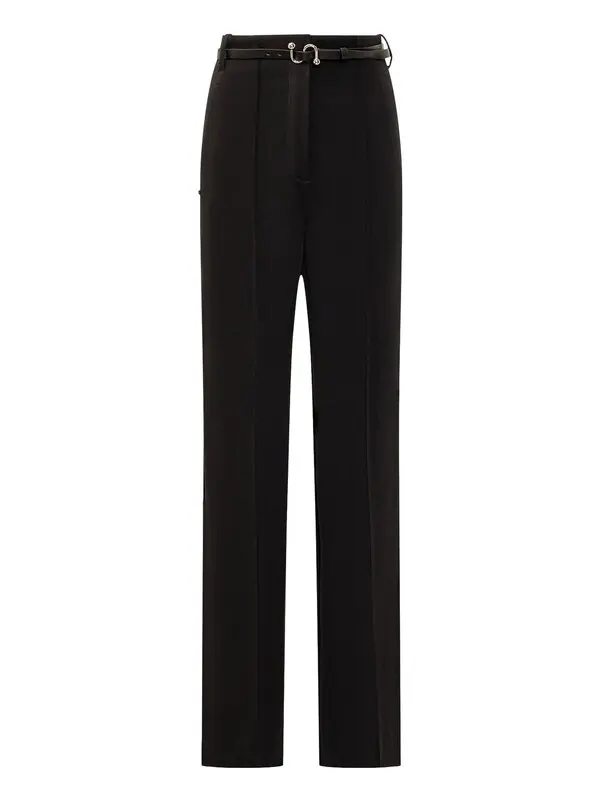Sportmax High-waisted Tailored Trousers - Nero