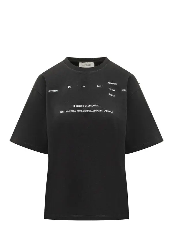 Sportmax Sporty T-shirt - Nero