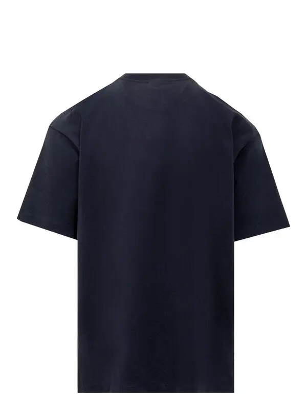 Drole De Monsieur Minimal Logo T-shirt - Navy