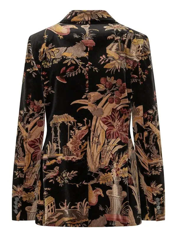 Etro Tailored Blazer Jacket - Nero
