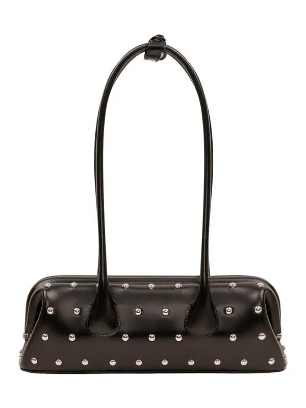 OSOI Studded Mini Shoulder Bag - Black Stud