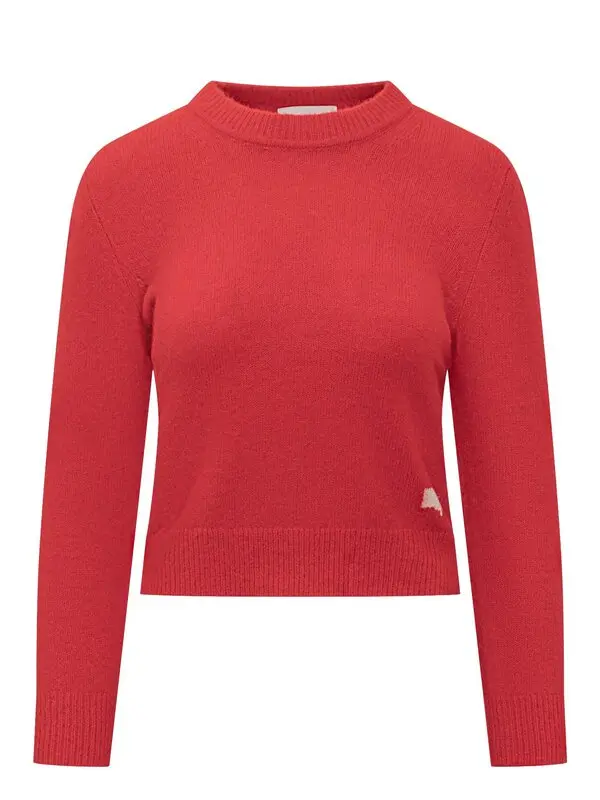 Isabel Marant Étoile Logo Cozy Wool Pullover - Red