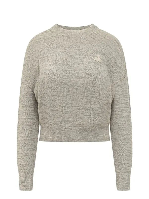 Isabel Marant Étoile Embroidered Logo Sweatshirt - Grey