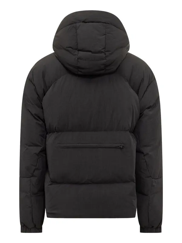 JG1 Lightweight Hooded Down Jacket - Black