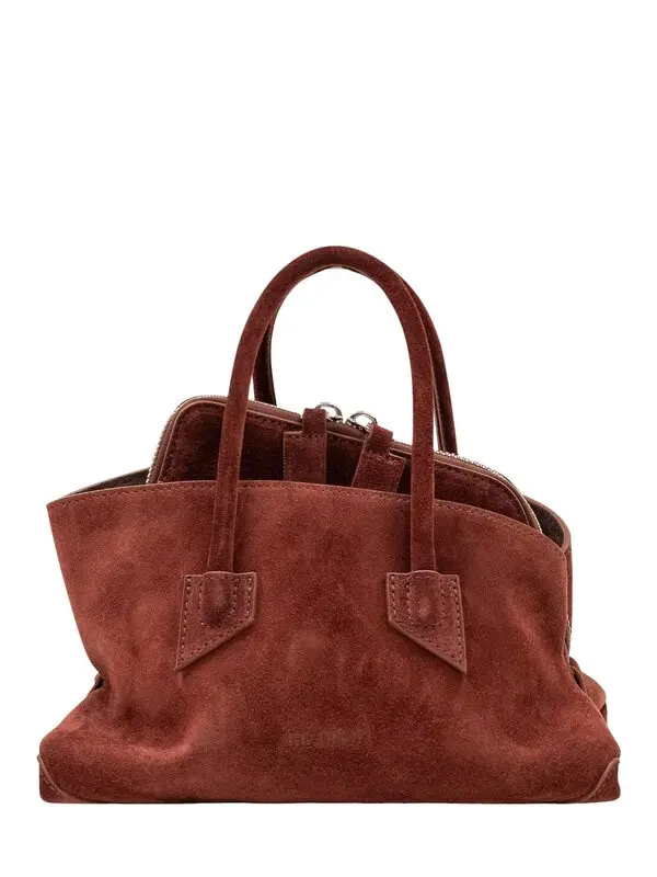 Attico Mini Handbag - Light Chocolate